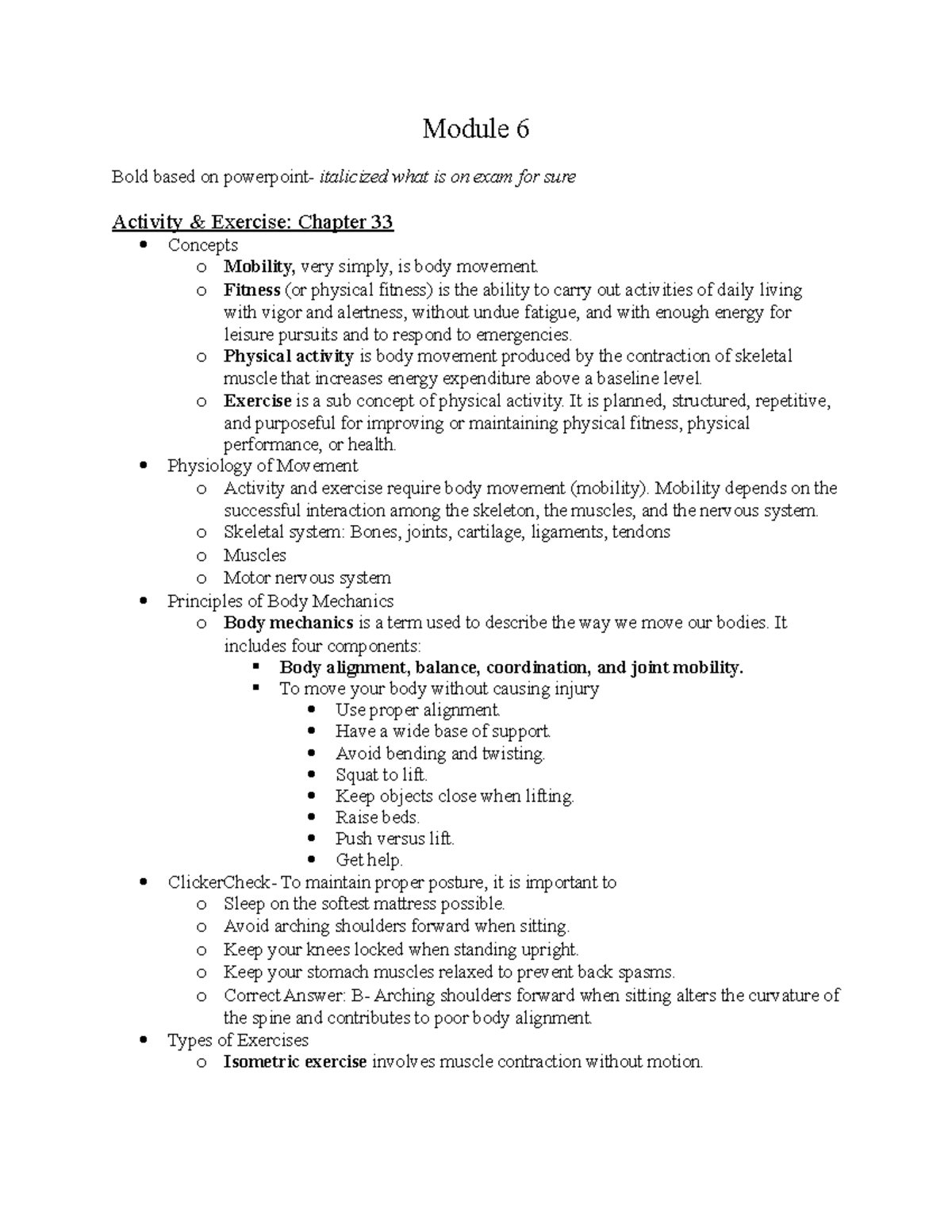 Module 6 - Las Vegas Campus - Module 6 Bold based on powerpoint ...