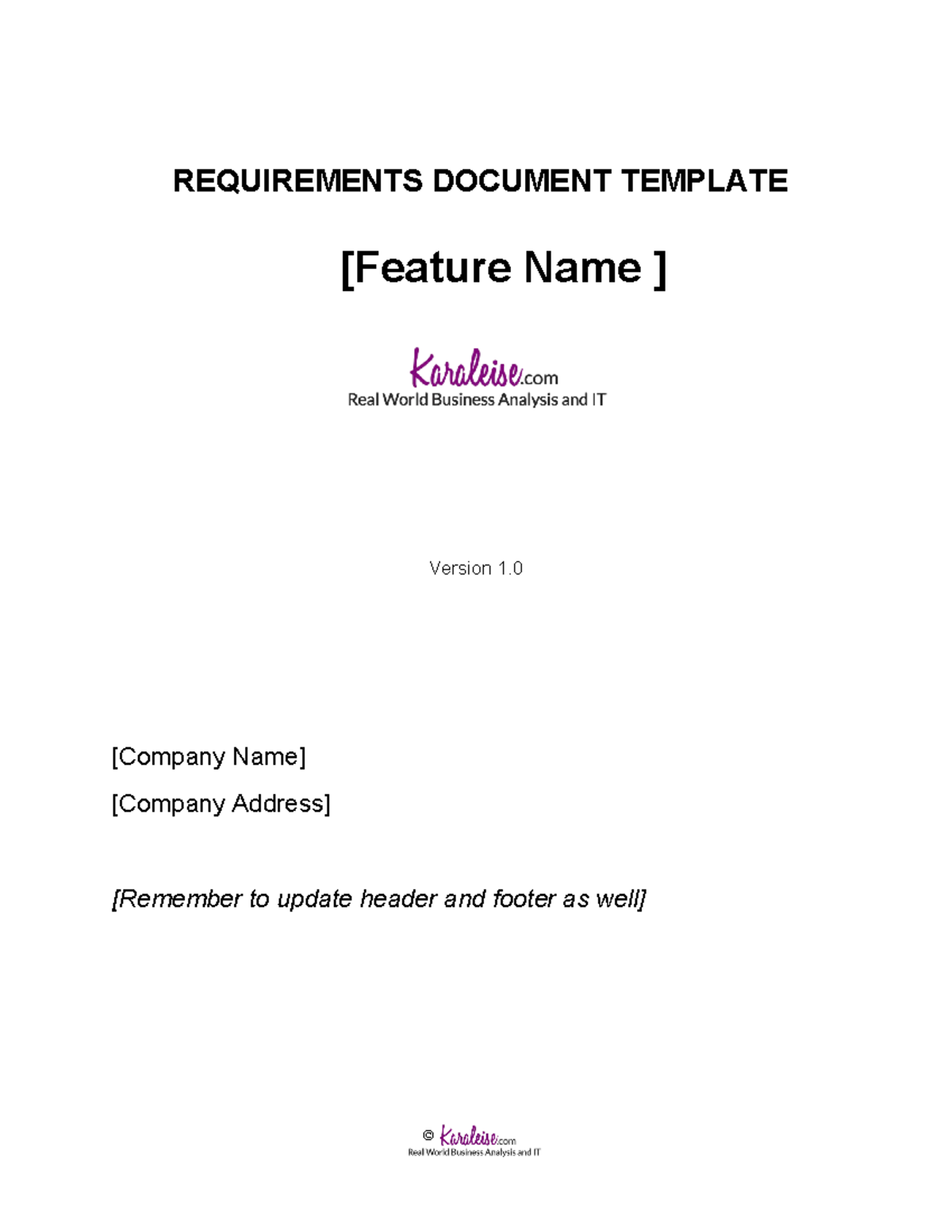 Requirements-Document-1 - REQUIREMENTS DOCUMENT TEMPLATE [Feature Name ...