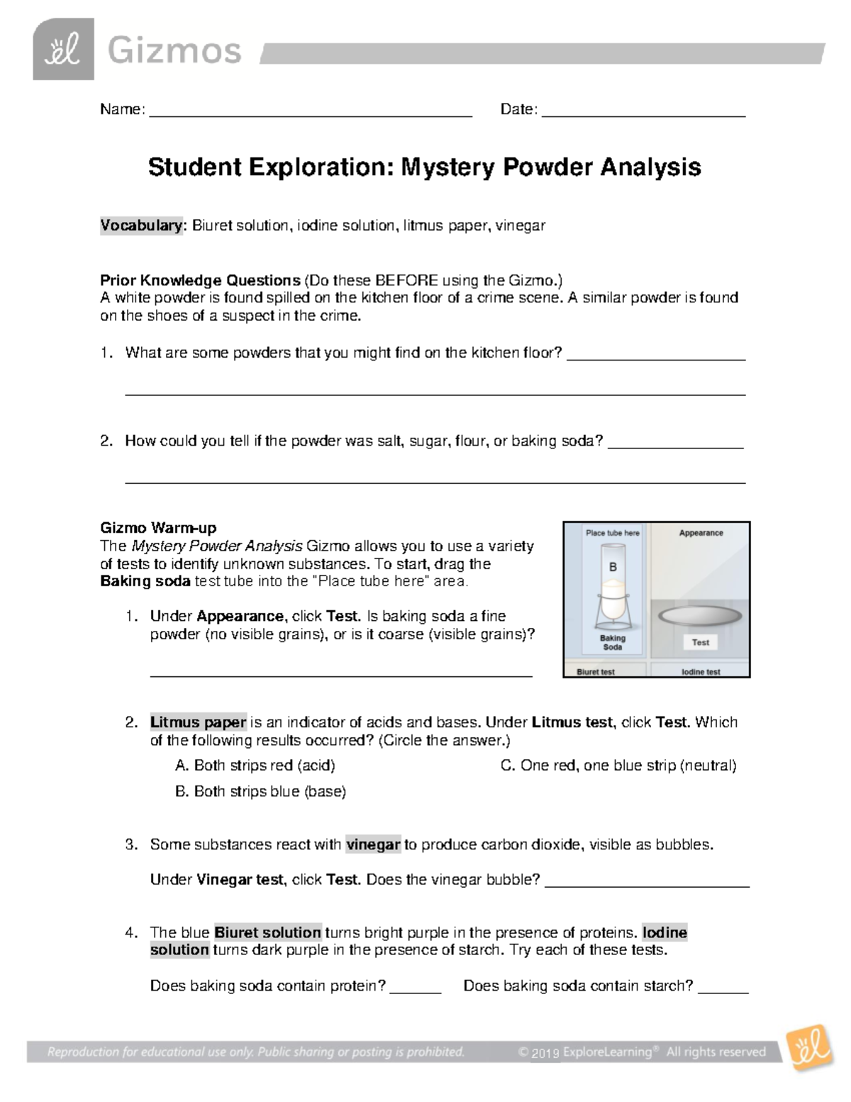9.9 Mystery Powder SE - Name ...