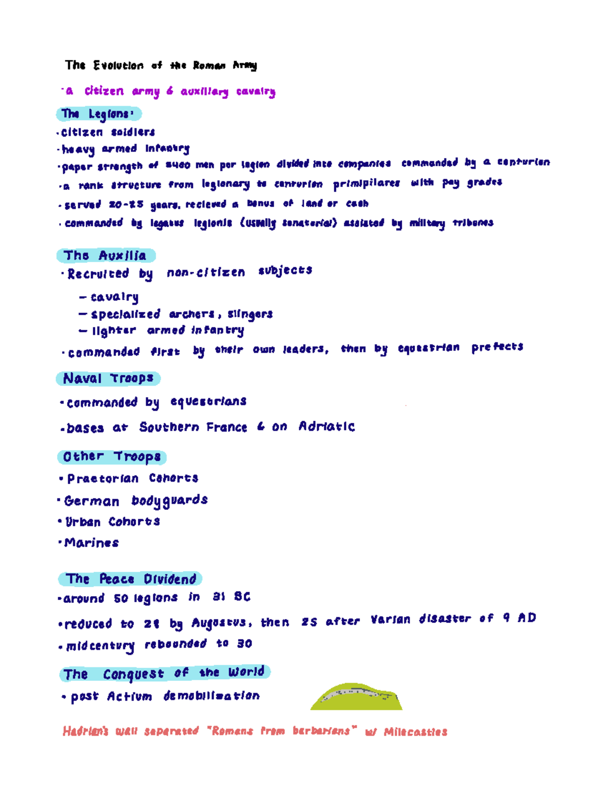 History of Rome 3 - Professor Greg Woolf Taken Spring 2022 Last third ...