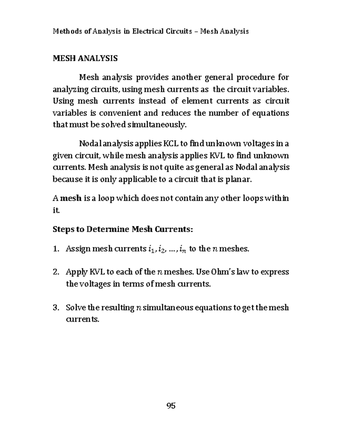 010 Mesh Analysis MESH ANALYSIS Mesh Analysis Provides Another 010-mesh-analysis-mesh-analysis-mesh-analysis-provides-another