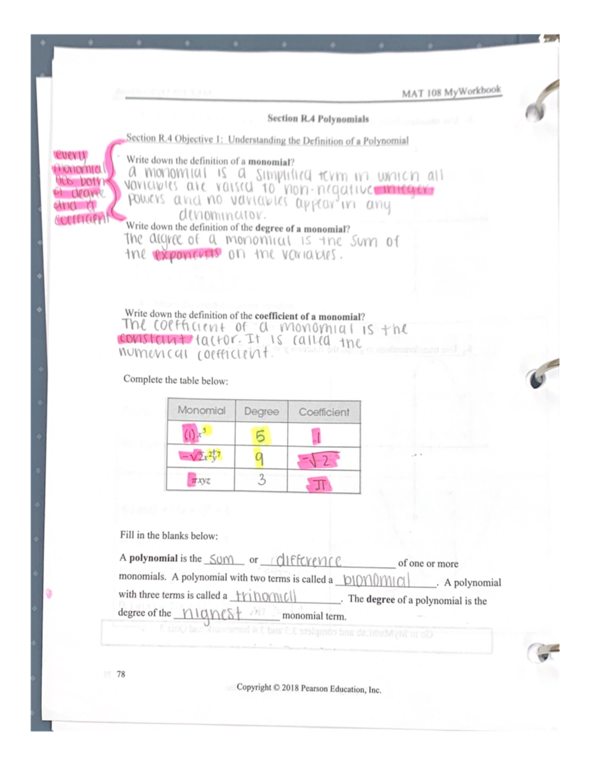 MAT 108 My Workbook 1 - MAT 108 - Studocu