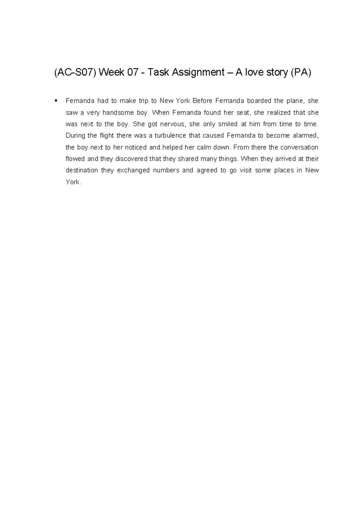 (ingles) - (AC-S07) Week 07 - Task Assignment – A love story (PA ...