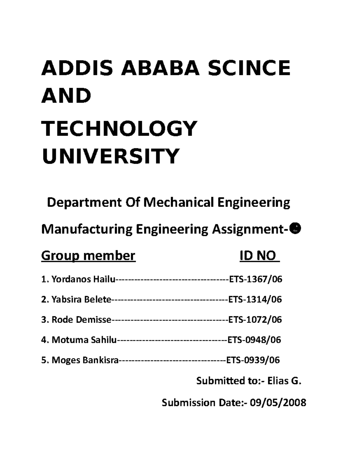 Final Draft Mogi - kjkkk - ADDIS ABABA SCINCE AND TECHNOLOGY UNIVERSITY ...