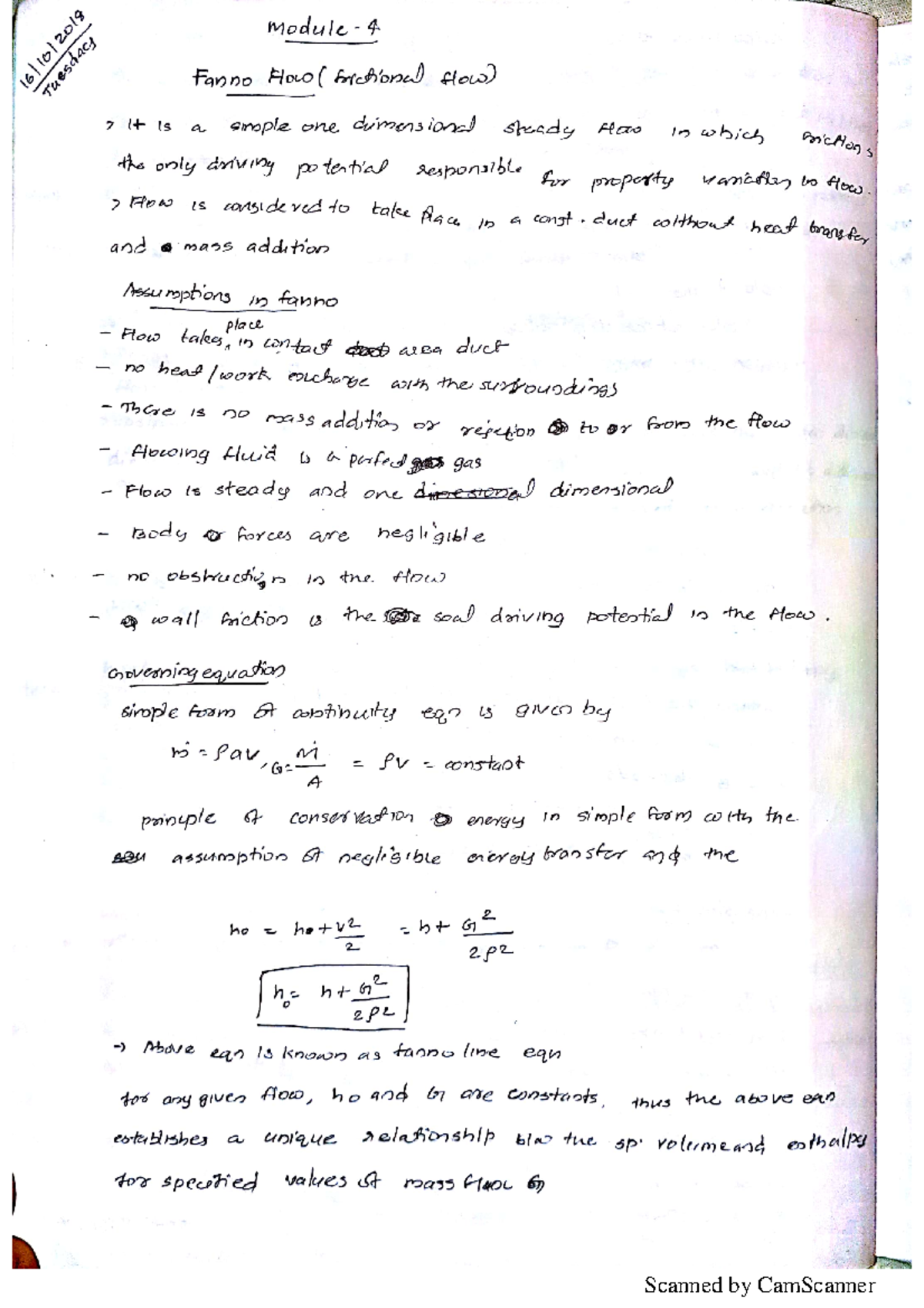 CFF MOD 4 - Lecture notes on Module 4 of CFF - Mechanical Engineering ...