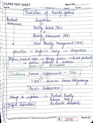 Software Engineering - CSE 320 - LPU - Studocu
