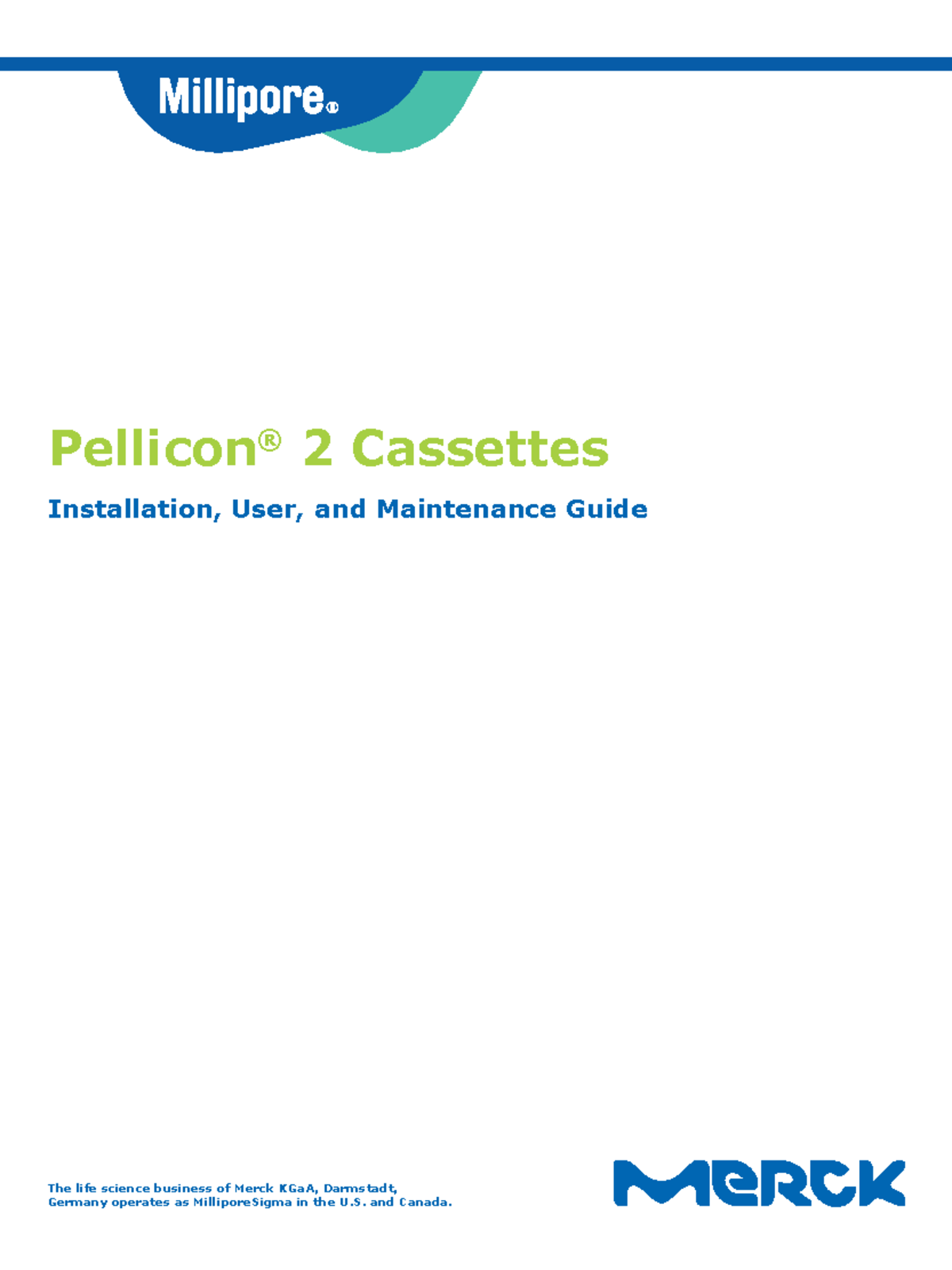 MK UG2996EN Pellicon 2 Installation, User, and Maintenance Guide ...