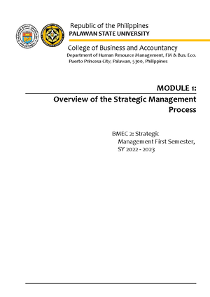 Module-2 - Module - Module for ACC 206 Cost Management and Strategy The ...