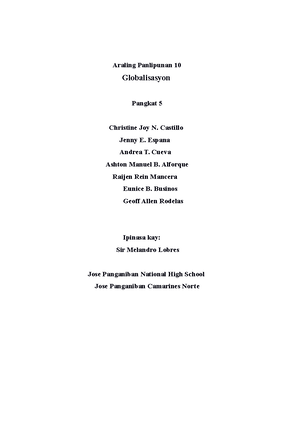 Science 8 Q3 M14 - Science 8 Science – Grade 8 Quarter 3 – Module 14 ...