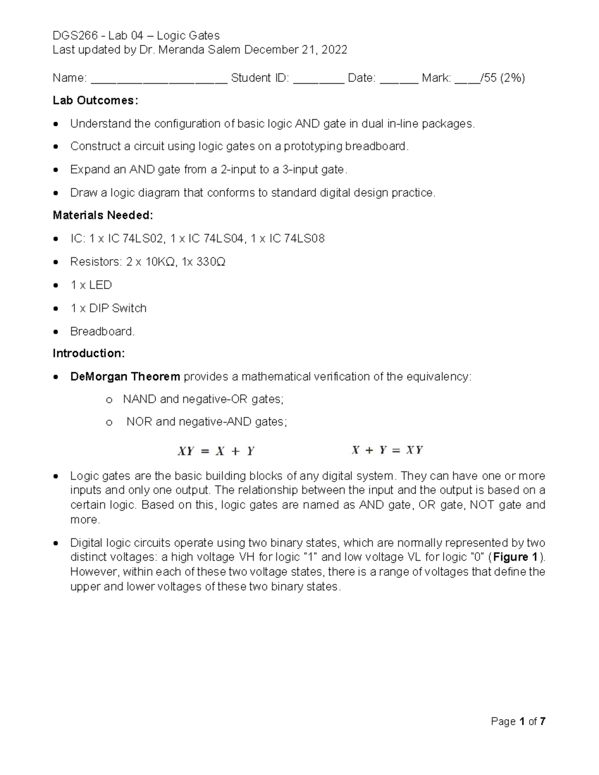 Lab 04- Winter 2023 - laboratory - Last updated by Dr. Meranda Salem ...