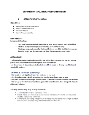 Entrep reneurship Reflection Assignment - Essay - Outline Business in ...