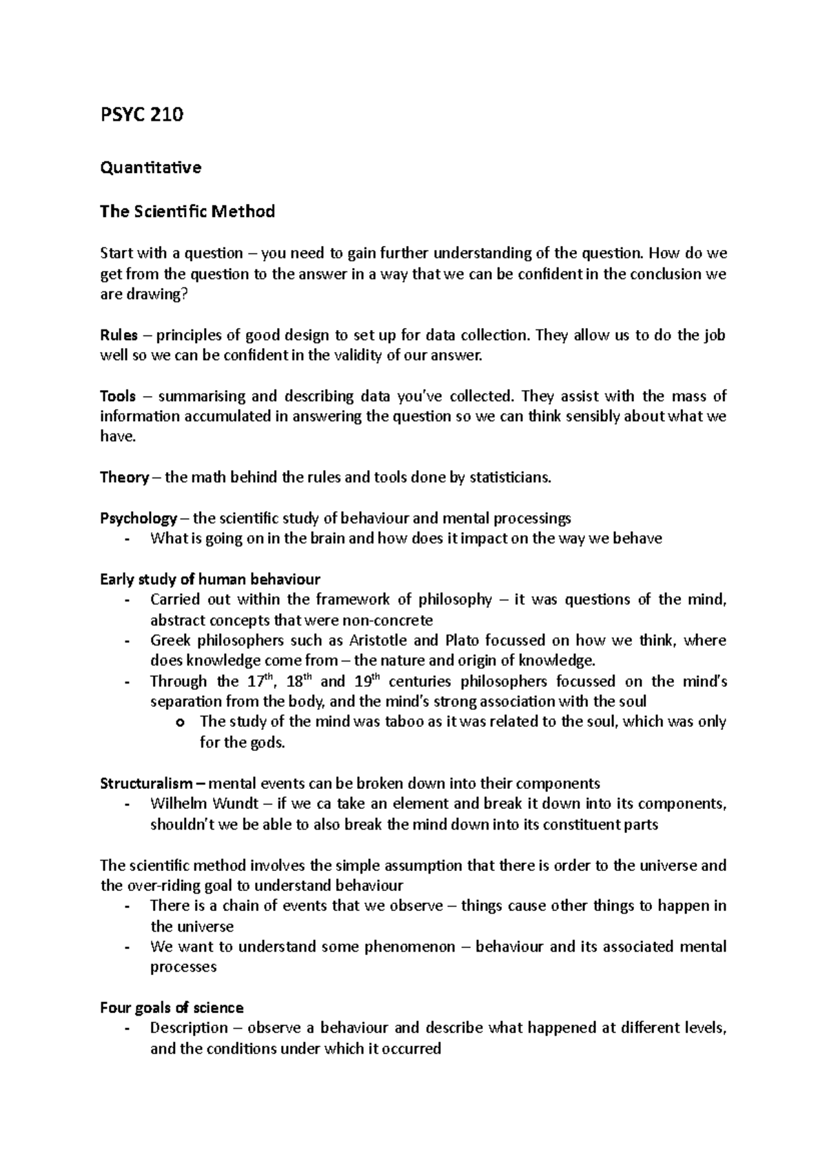 PSYC 210 Lecture Notes 1 37 PSYC 210 Quantitative The Scientific psyc-210-lecture-notes-1-37-psyc-210-quantitative-the-scientific