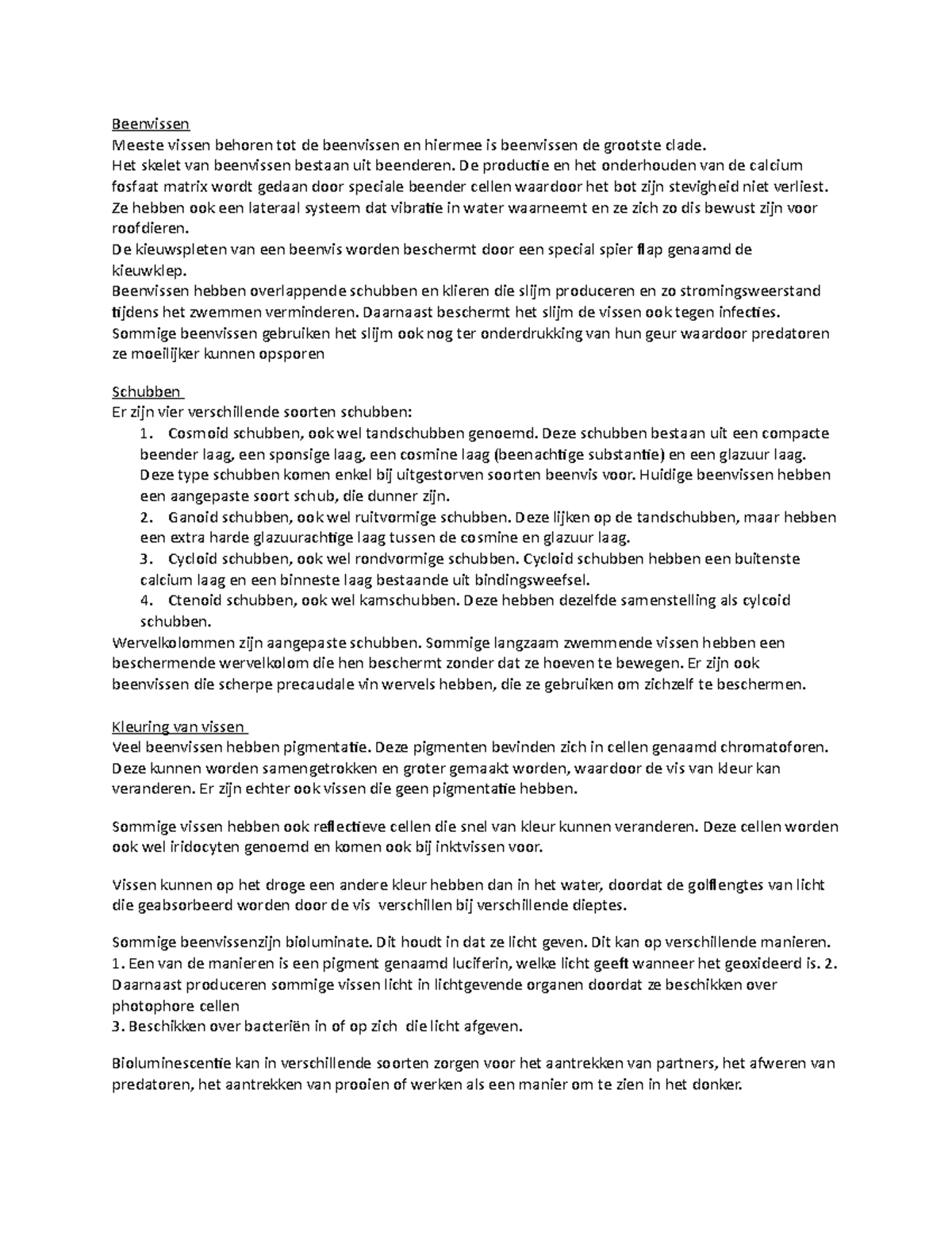 Beenvissen - informatie voor een mini-symposium - Beenvissen Meeste ...