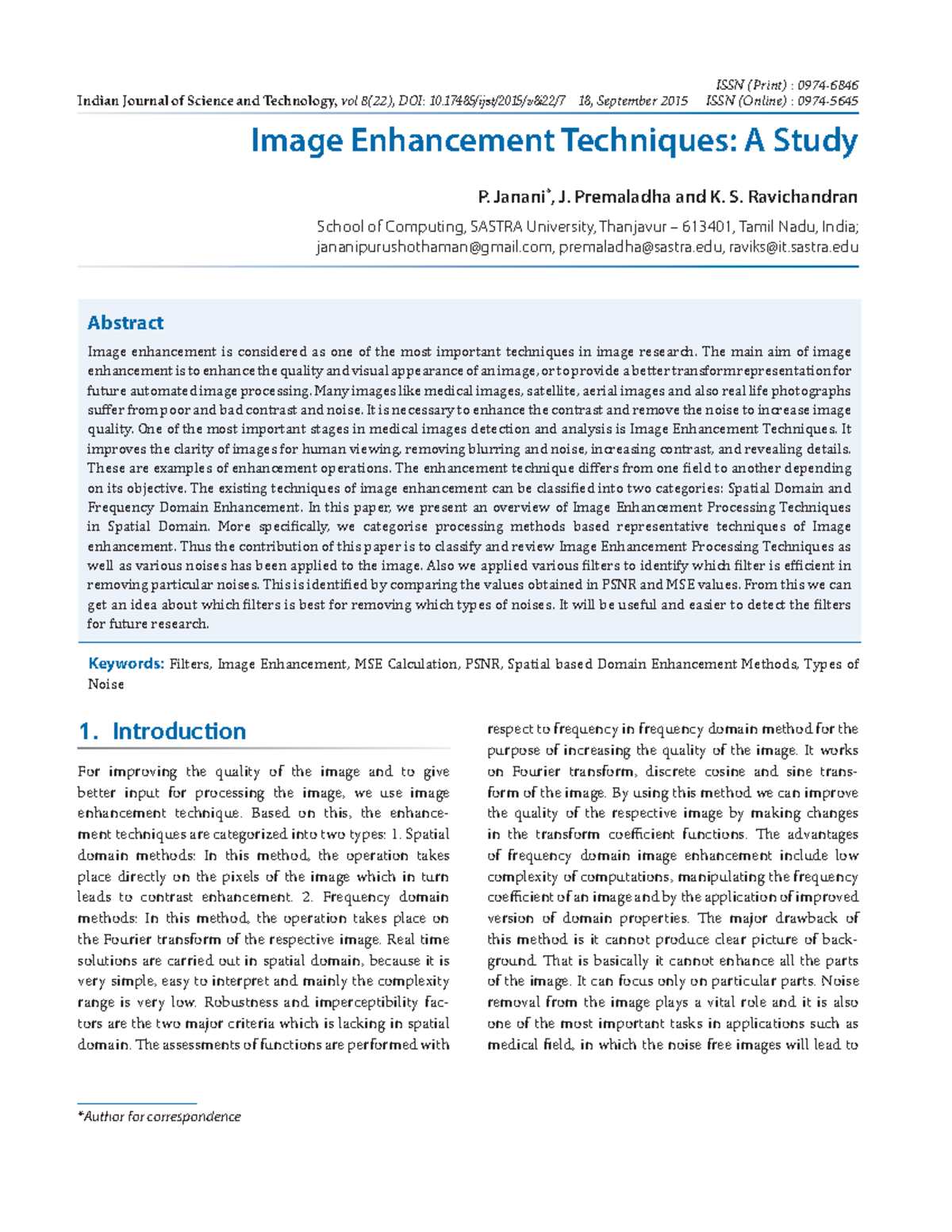 Article 18 - A comparative Study of Image Enhancement Techniques for ...