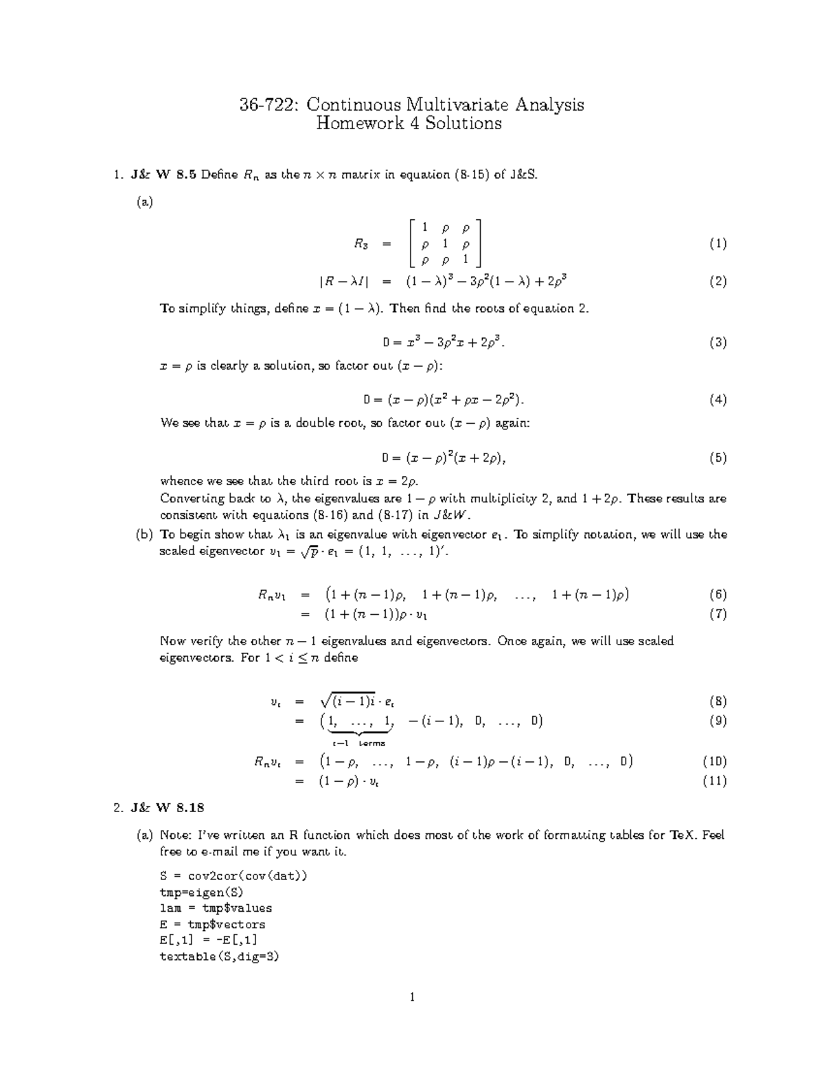 Hw4key - November 28, 2007. Questions and solutions. - Continuous ...