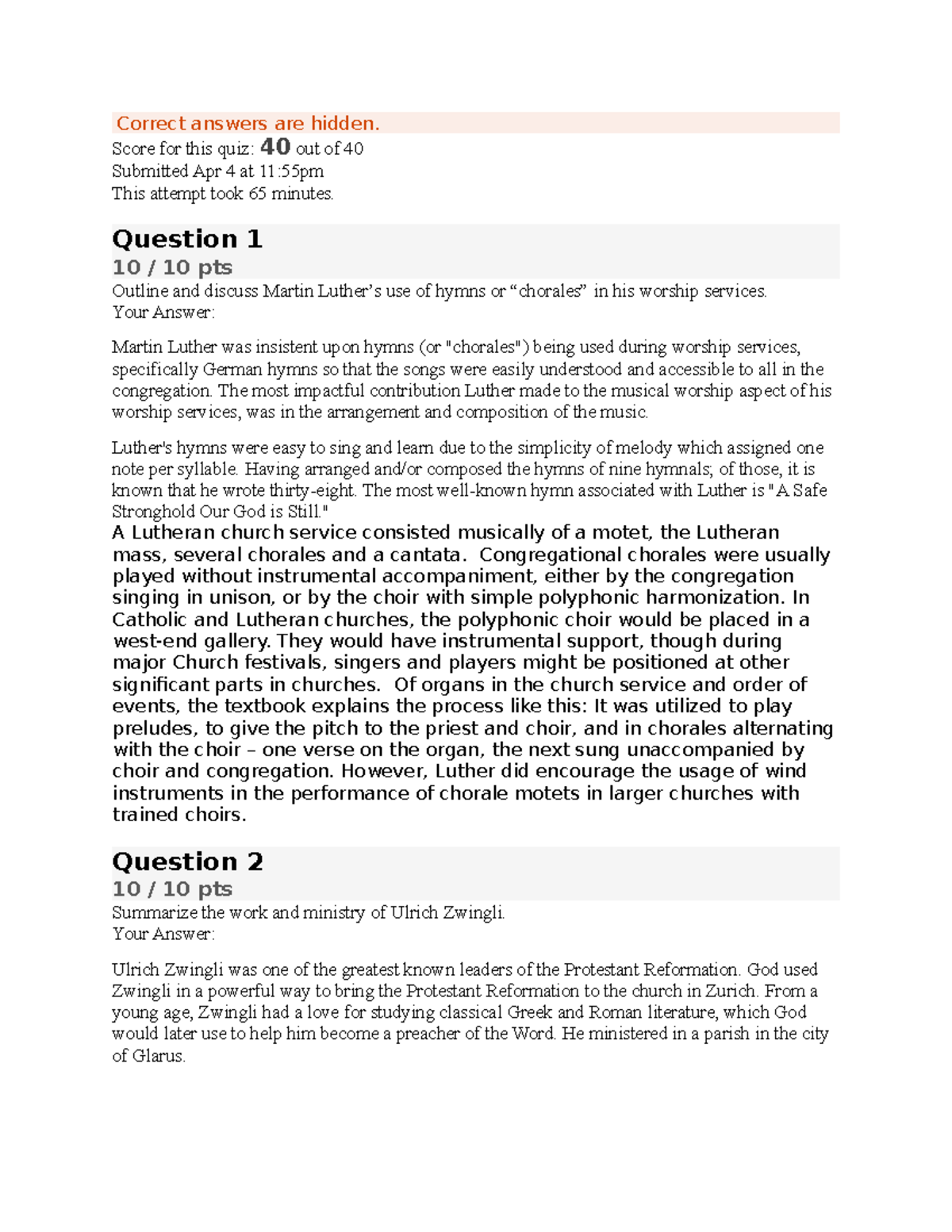 WRSP320 Quiz 4 - Study Materials for Quiz 4 in WRSP 320 - Correct ...