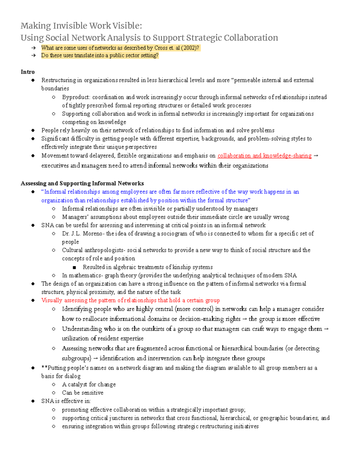 FALL 2022 ASIGNMENT - Making Invisible Work Visible: Using Social ...