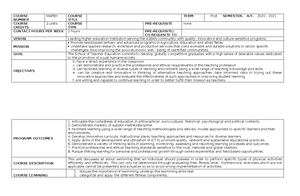 Lesson Plan. Fundamentals OF Information Systems - Lesson: Fundamentals ...