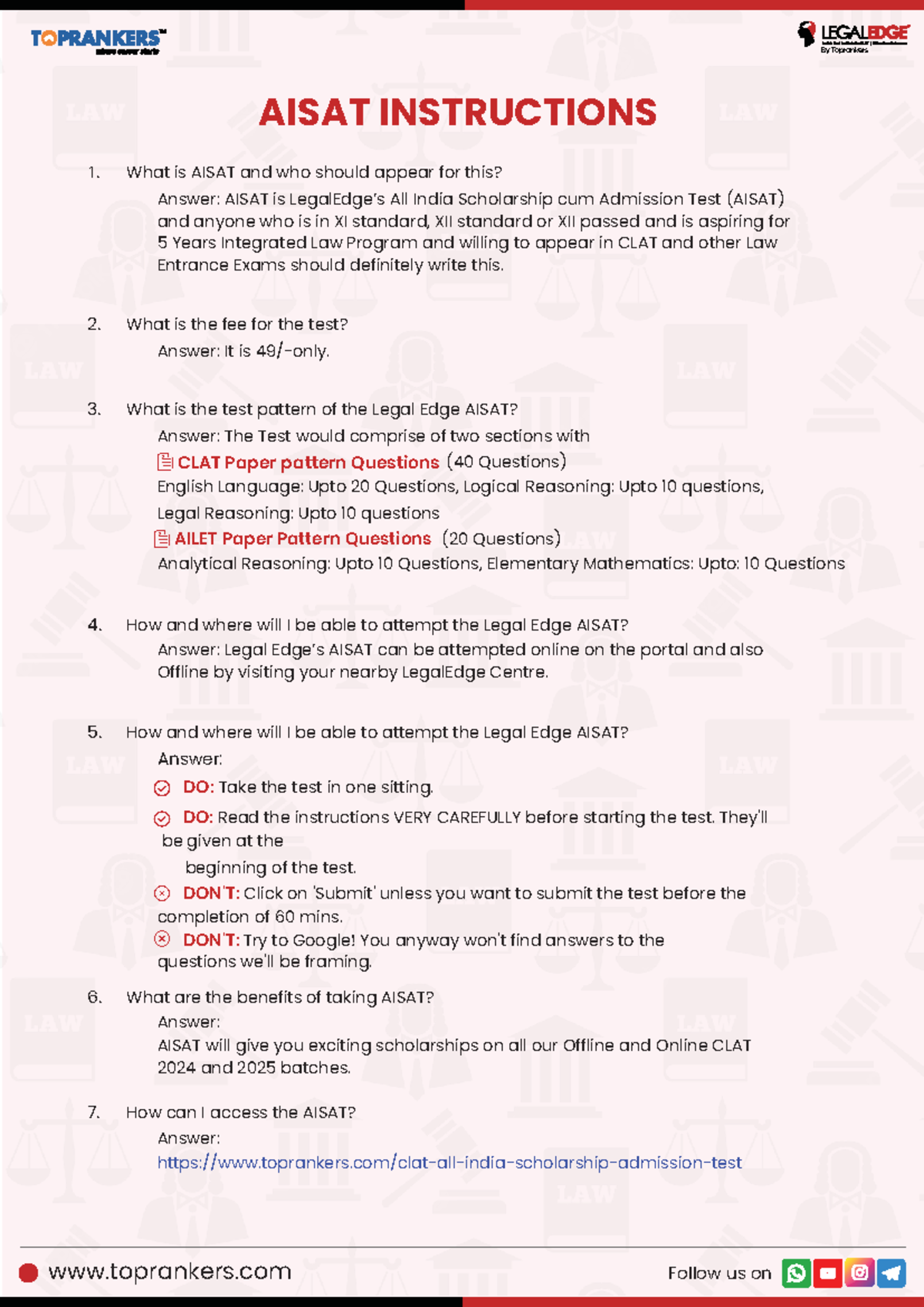 Frequently-asked-questions-final-0275e8547d49e - AISAT INSTRUCTIONS ...