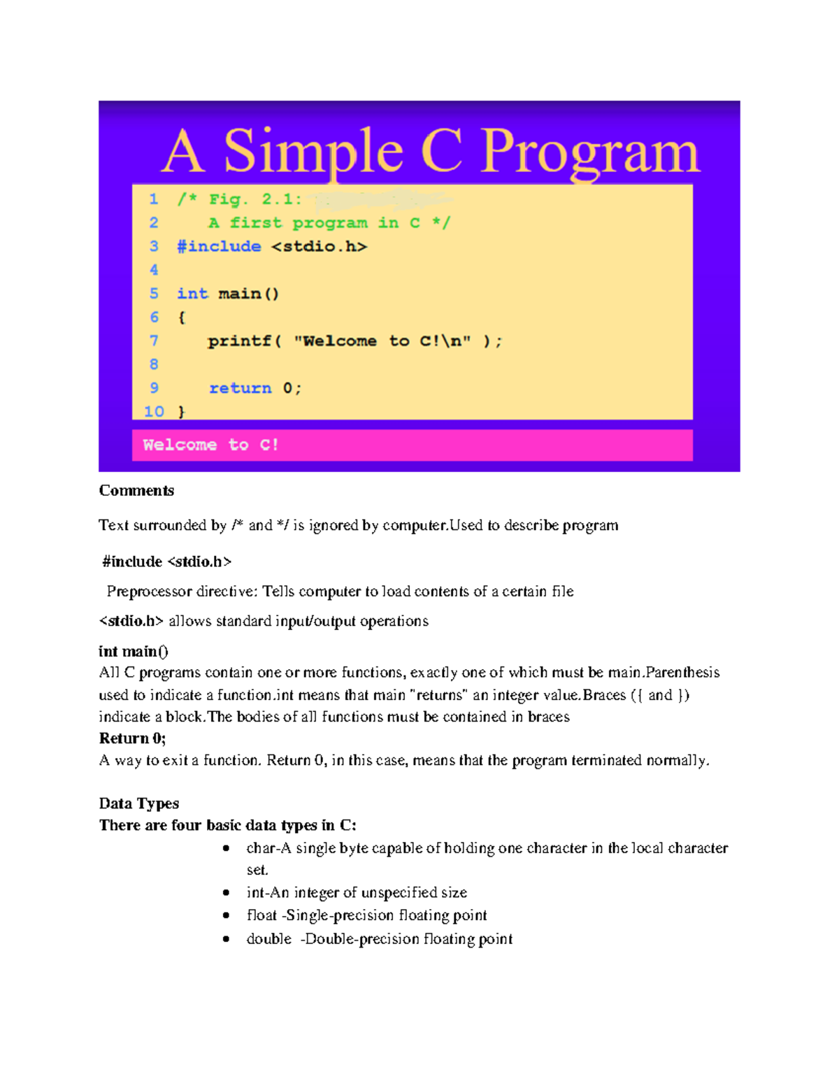 DOC-20230608-WA0009 - Introduction to C++ - Comments Text surrounded by ...