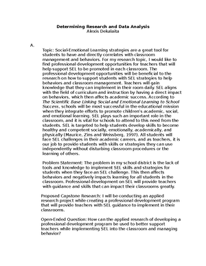 Task 3- Targeting Professional Learning - Targeting Professional Learning Alexis Dekalaita A ...