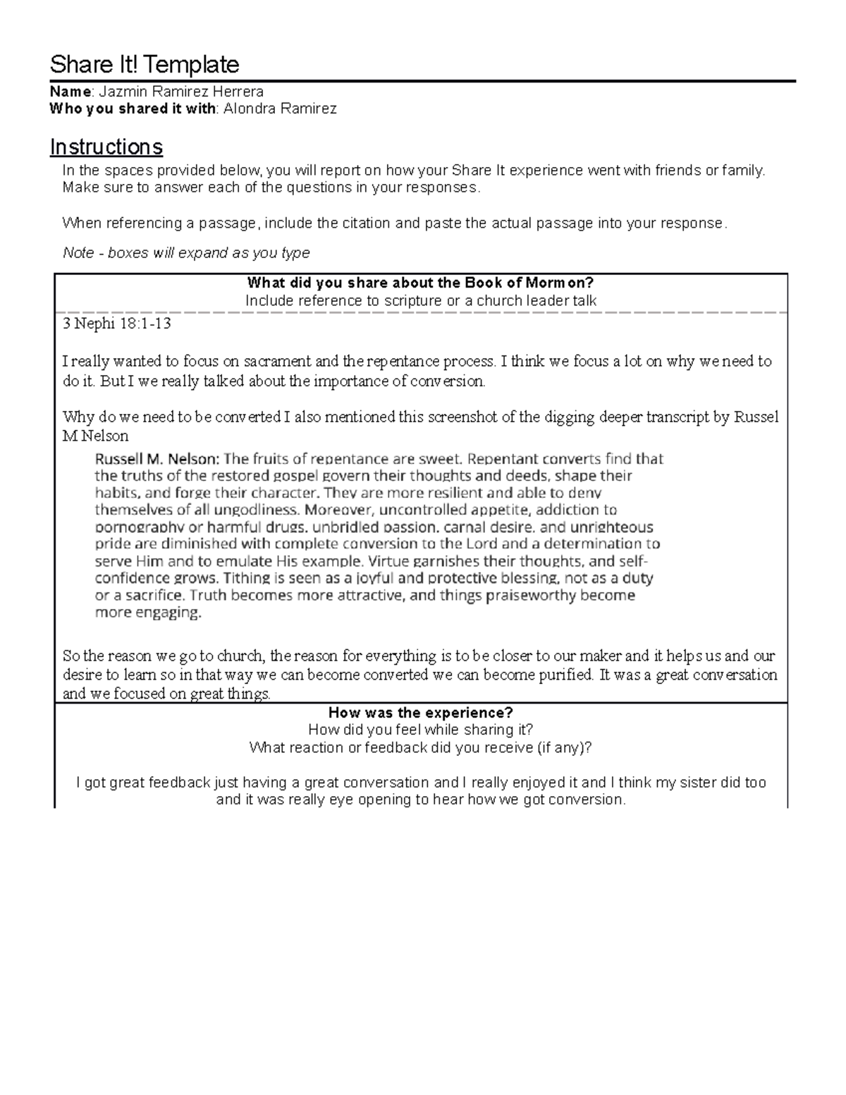 Share It Template - Worksheet for cultural regions - Share It! Template ...