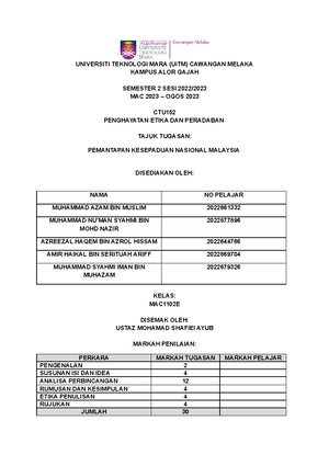 Group Assignment FAR - UNIVERSITI TEKNOLOGI MARA (UiTM) CAWANGAN MELAKA ...