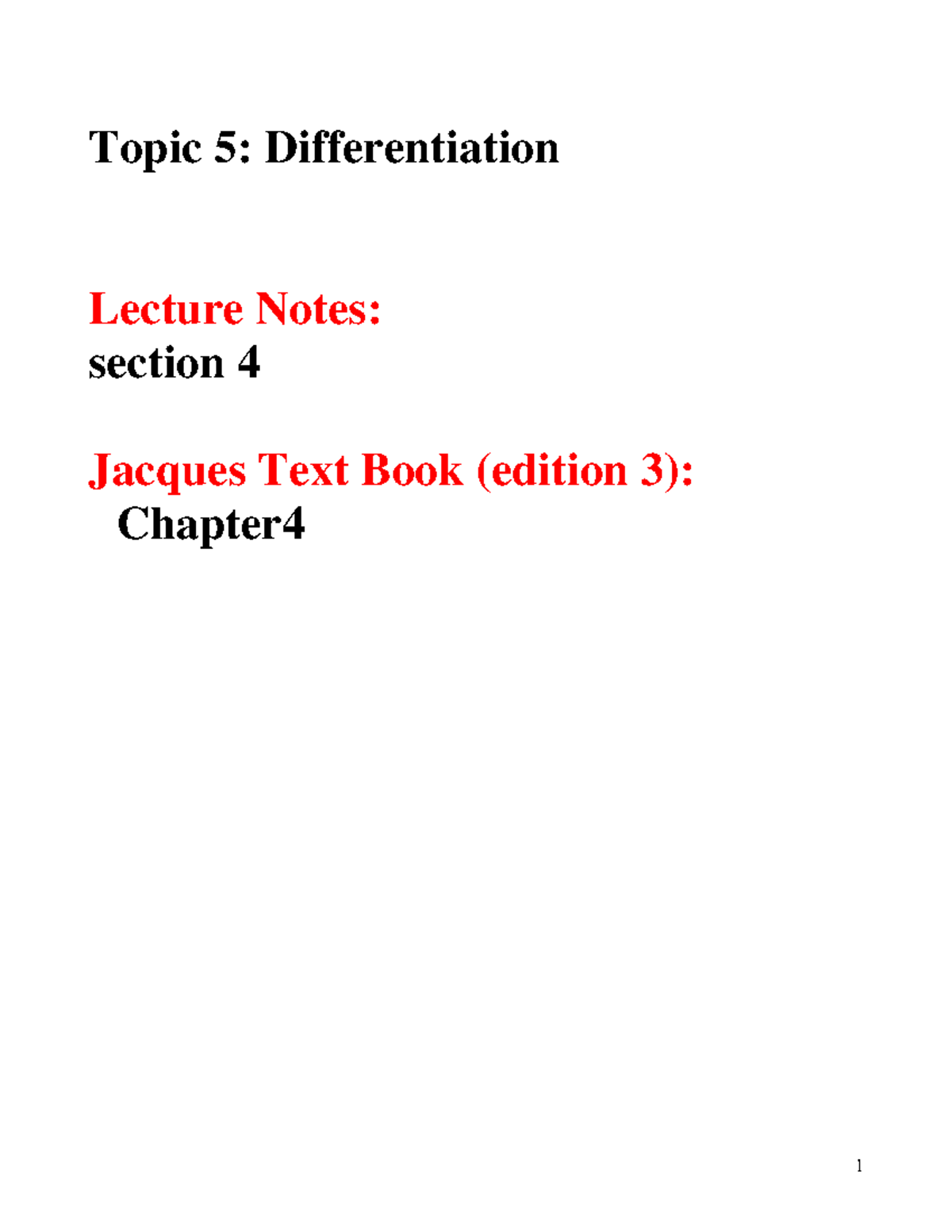 WTW158 note 2 - Help for basic concepts in calculus and the ...