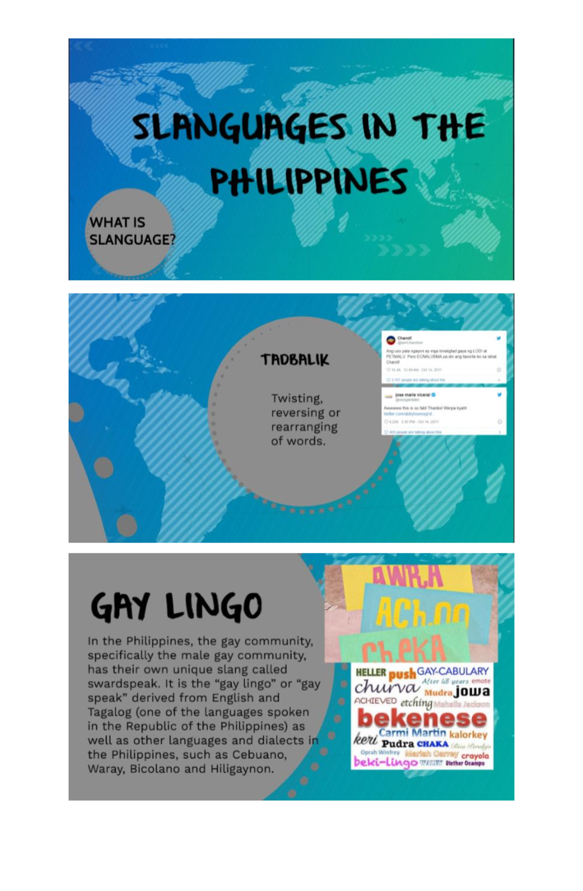 Chapter 5 14 Slanguages in the Philippines - Social Studies - Studocu
