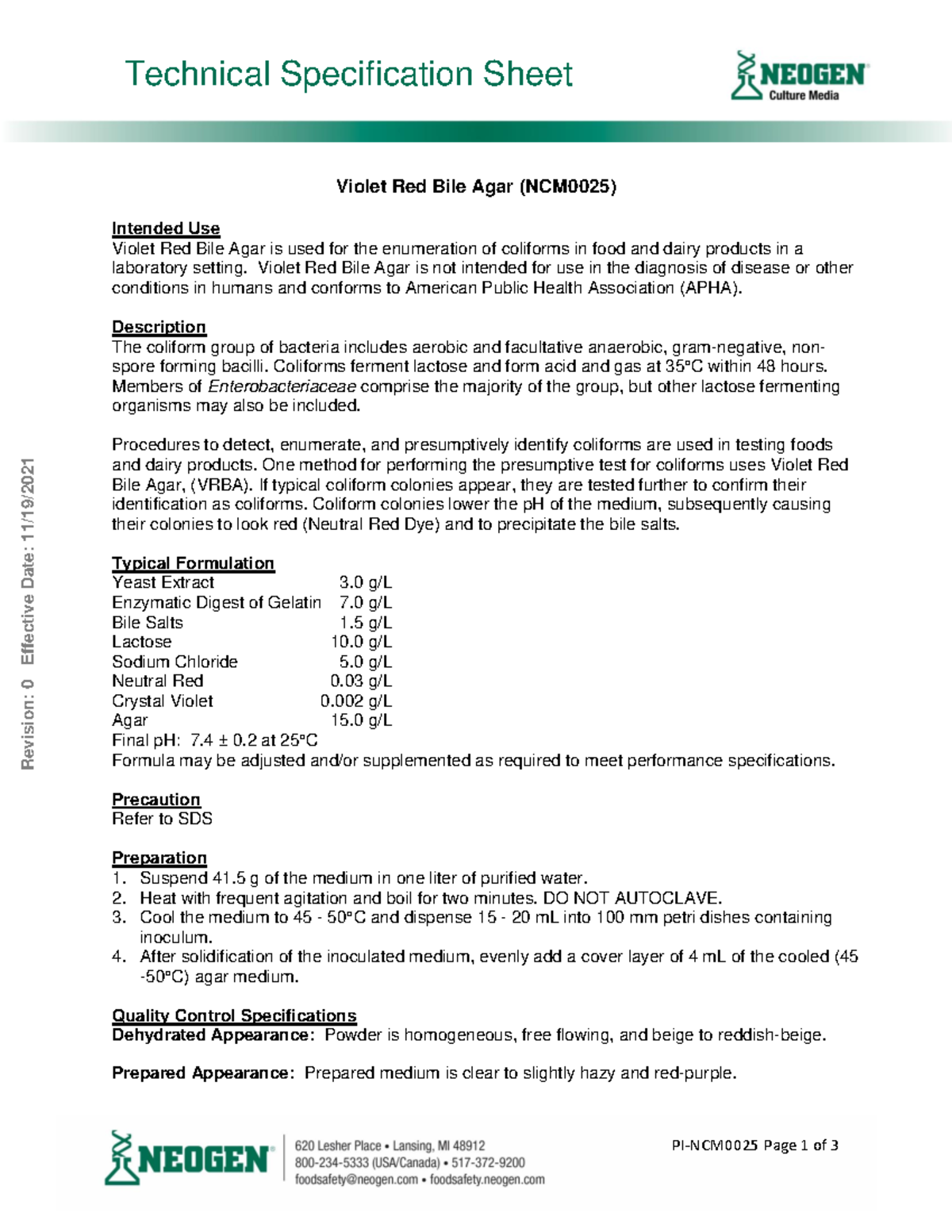 Official ncm0025 violet-red-bile-agar-vrba technical-specifications en ...