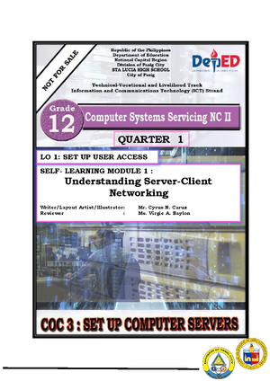 CSS -NC-II-CG - It's all about Computer Systems Servicing NC II ...