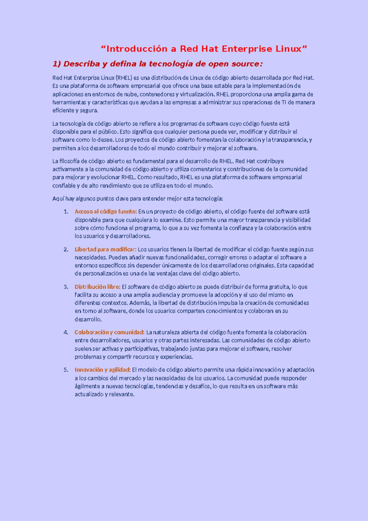 Exposicion 18 de abril del 2024 Gabriel - “Introducción a Red Hat ...