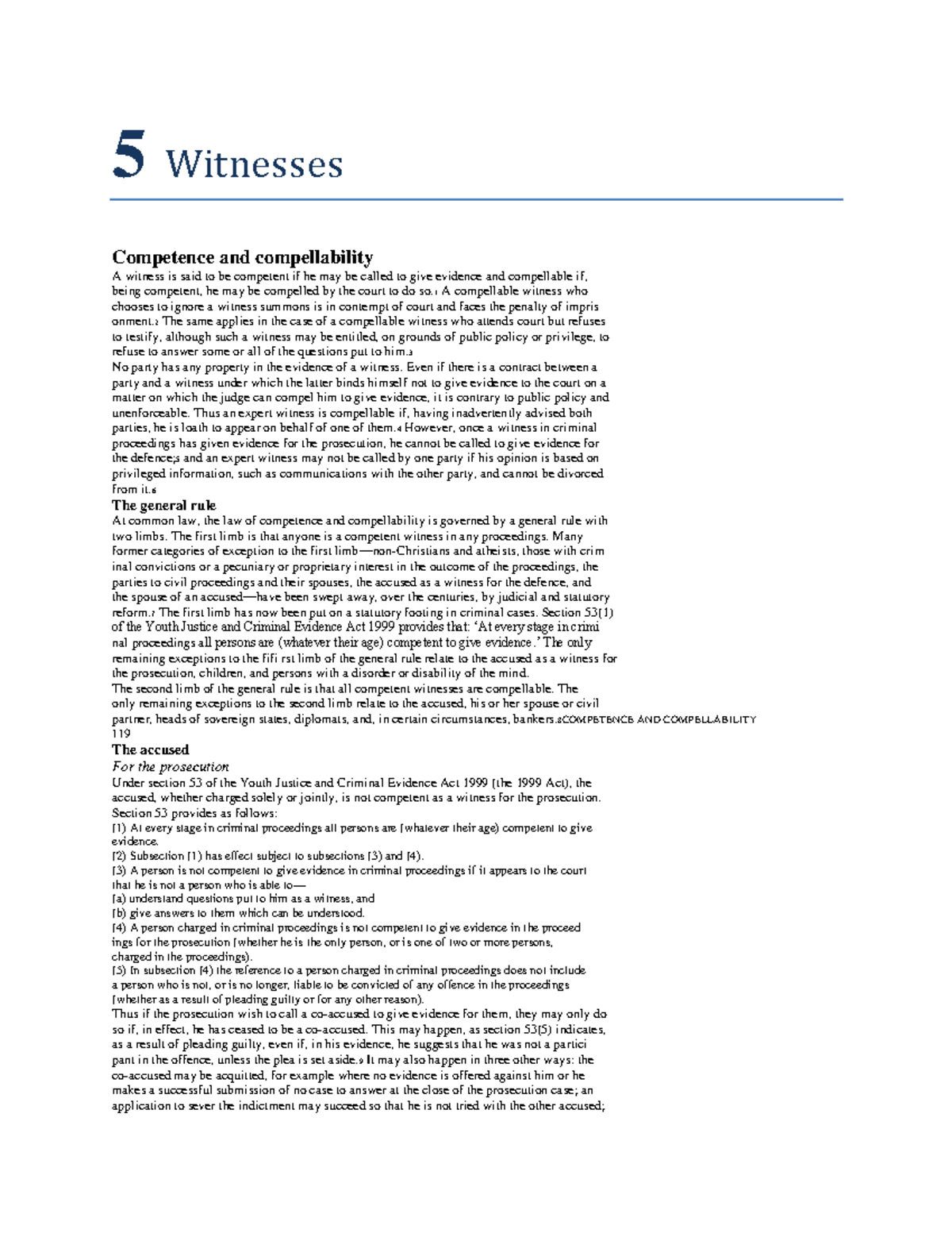 5 Witnesses - Hey friends This thread contains quality notes/handout ...