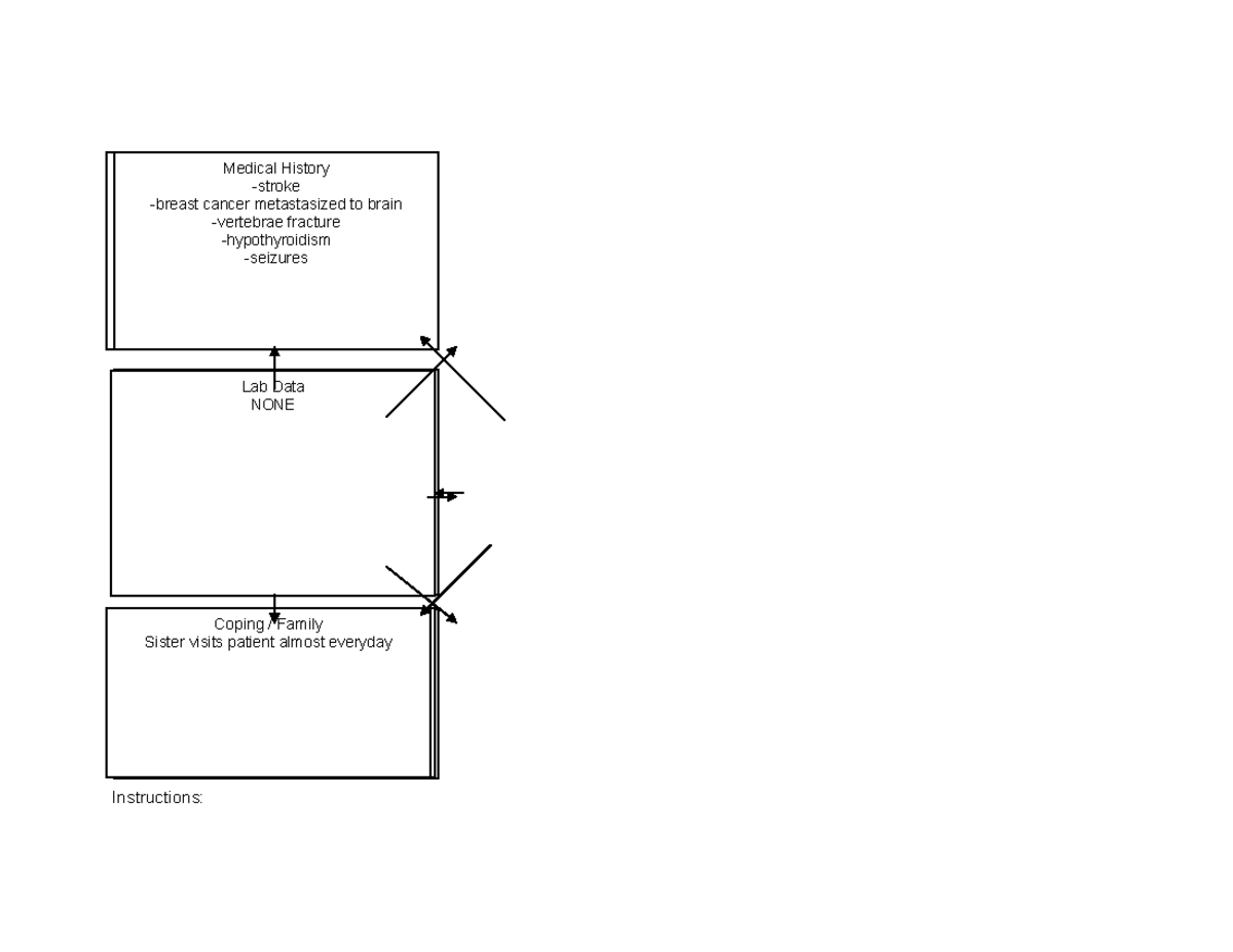 10/27 Concept Map Form Adult Health 1 Clinical - Instructions: Nursing ...
