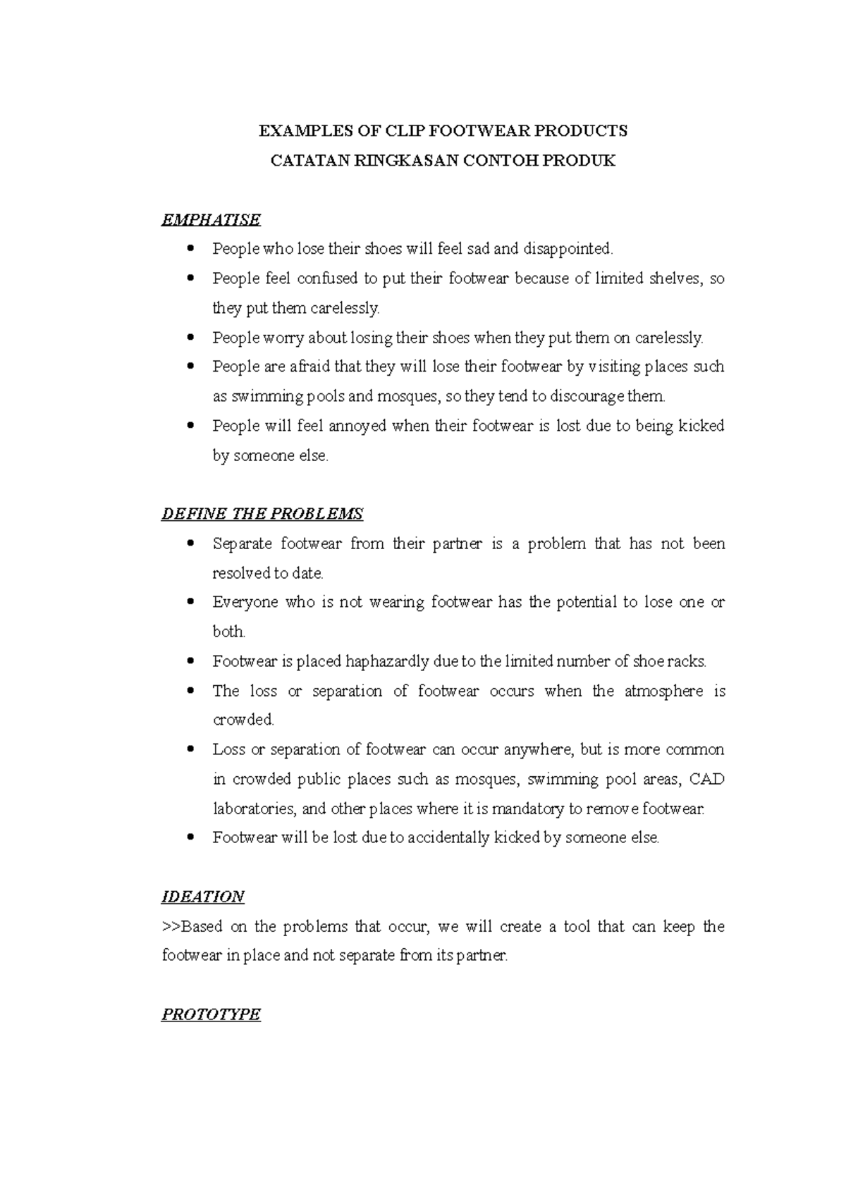 Examples OF CLIP Footwear Products KBT - EXAMPLES OF CLIP FOOTWEAR ...