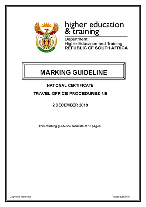 N4 Communication Paper 1 November 2020 - Copyright reserved Please turn ...