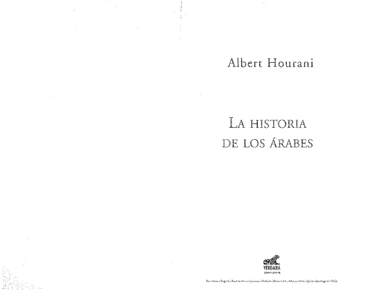 III.1 y III.2 Hourani y Ruthven Historia de los Árabes - Albert Hourani ...
