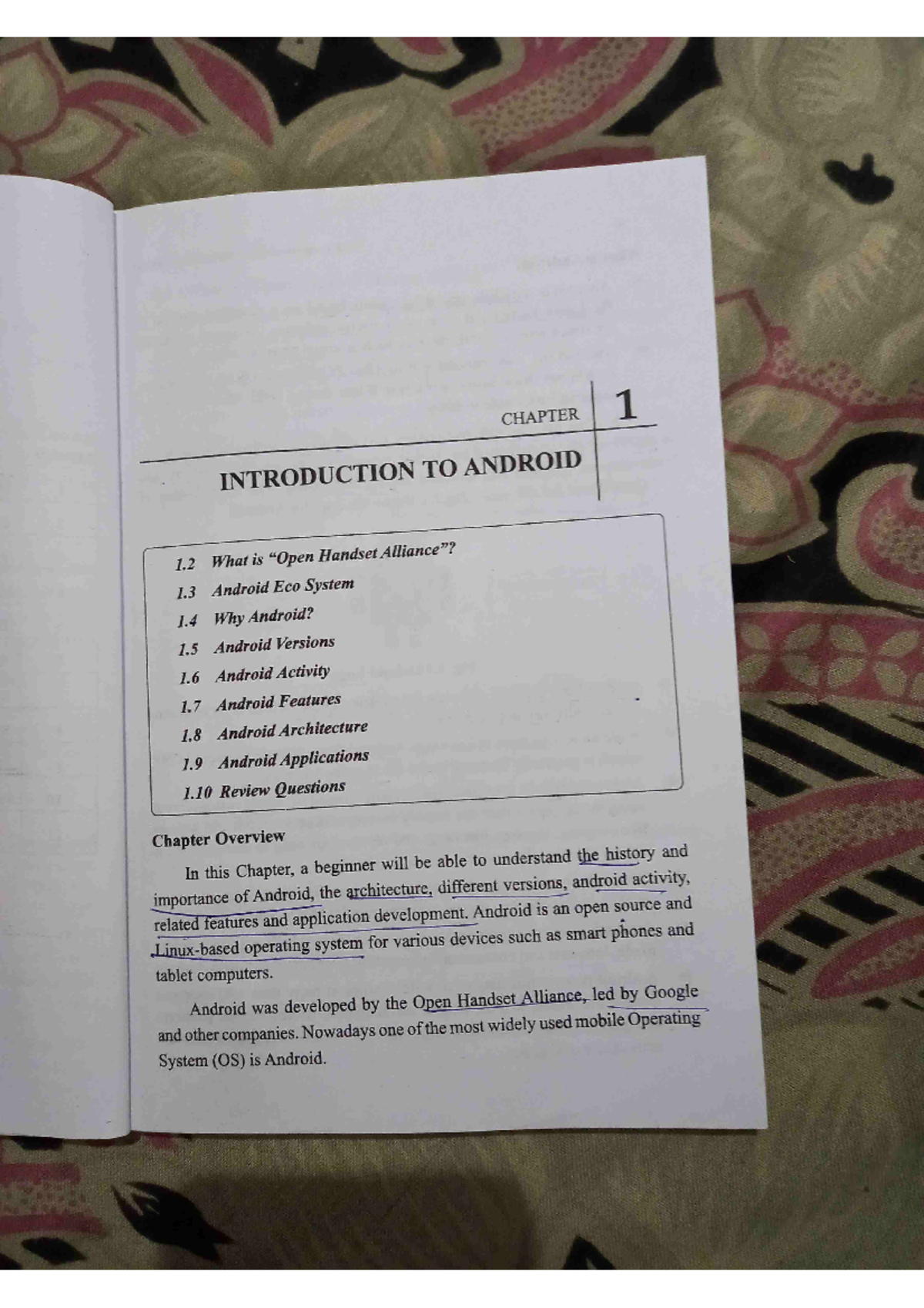 Android Ch1 Its Lecture Notes Bachelor Of Computer Applications