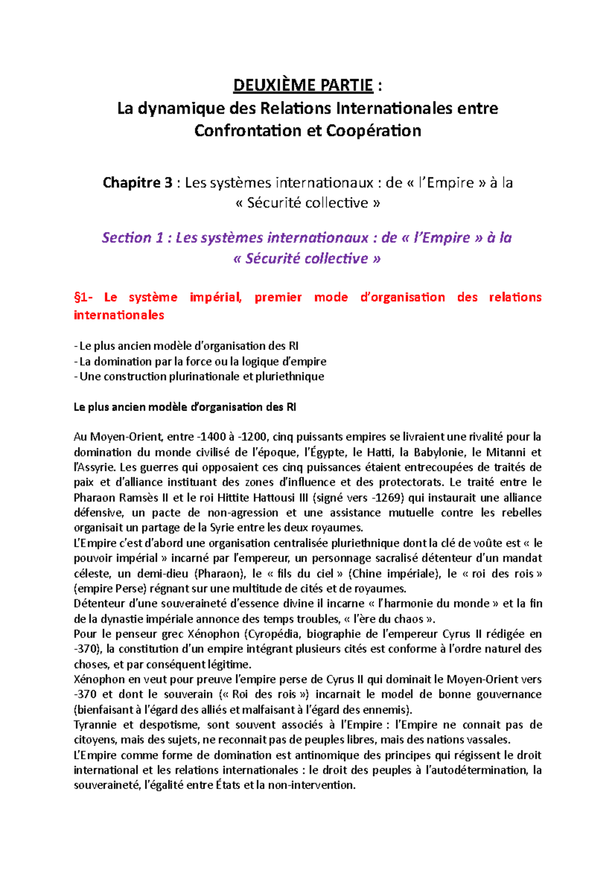 Chapitre 3 - Les syte mes internationaux et lerus modes de re gulation ...
