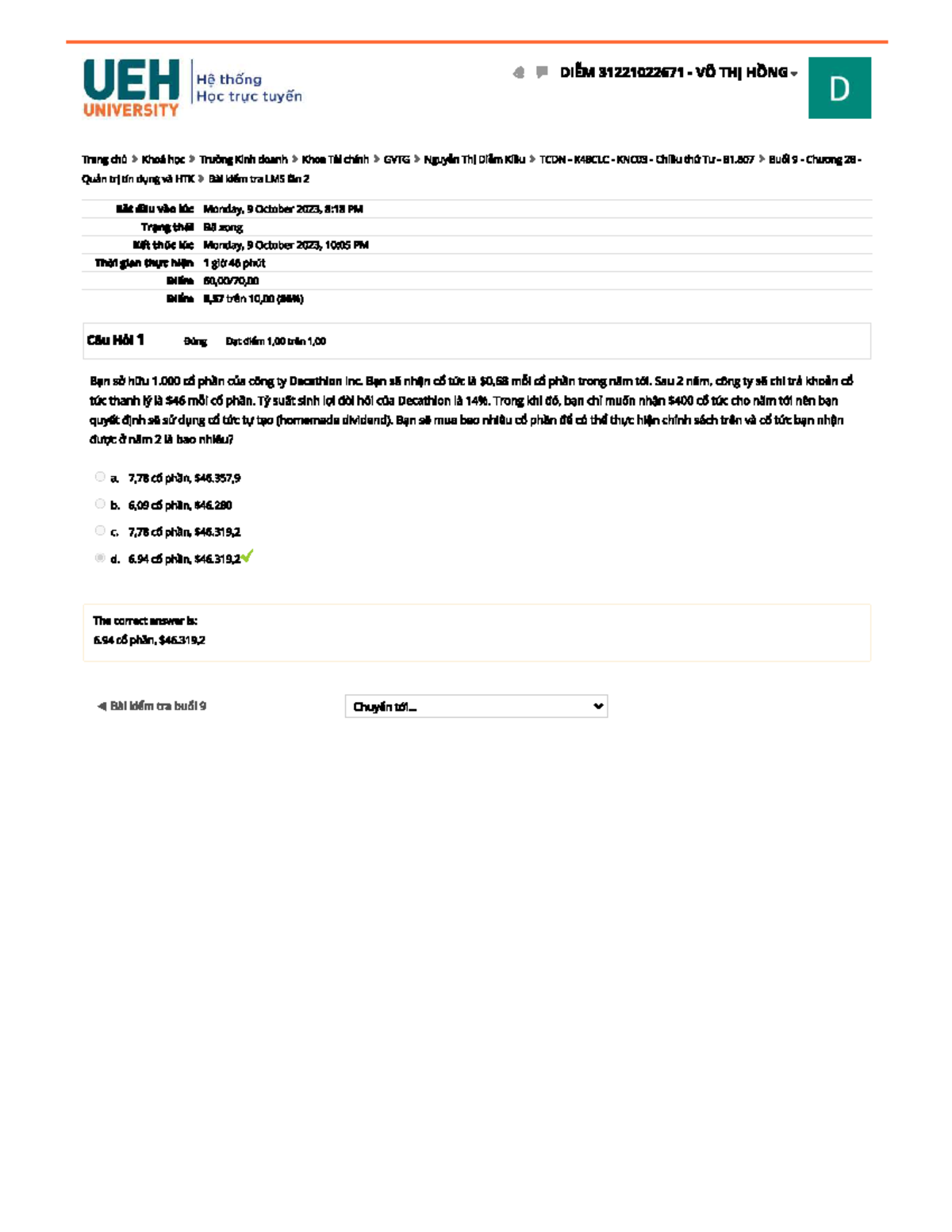 Tcdn - tcdn - kế toán tài chính doanh nghiệp - Studocu