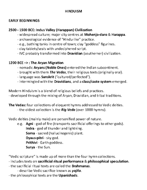 World Religions Section 1 - World Religion Exam 1: Textbook terms ...