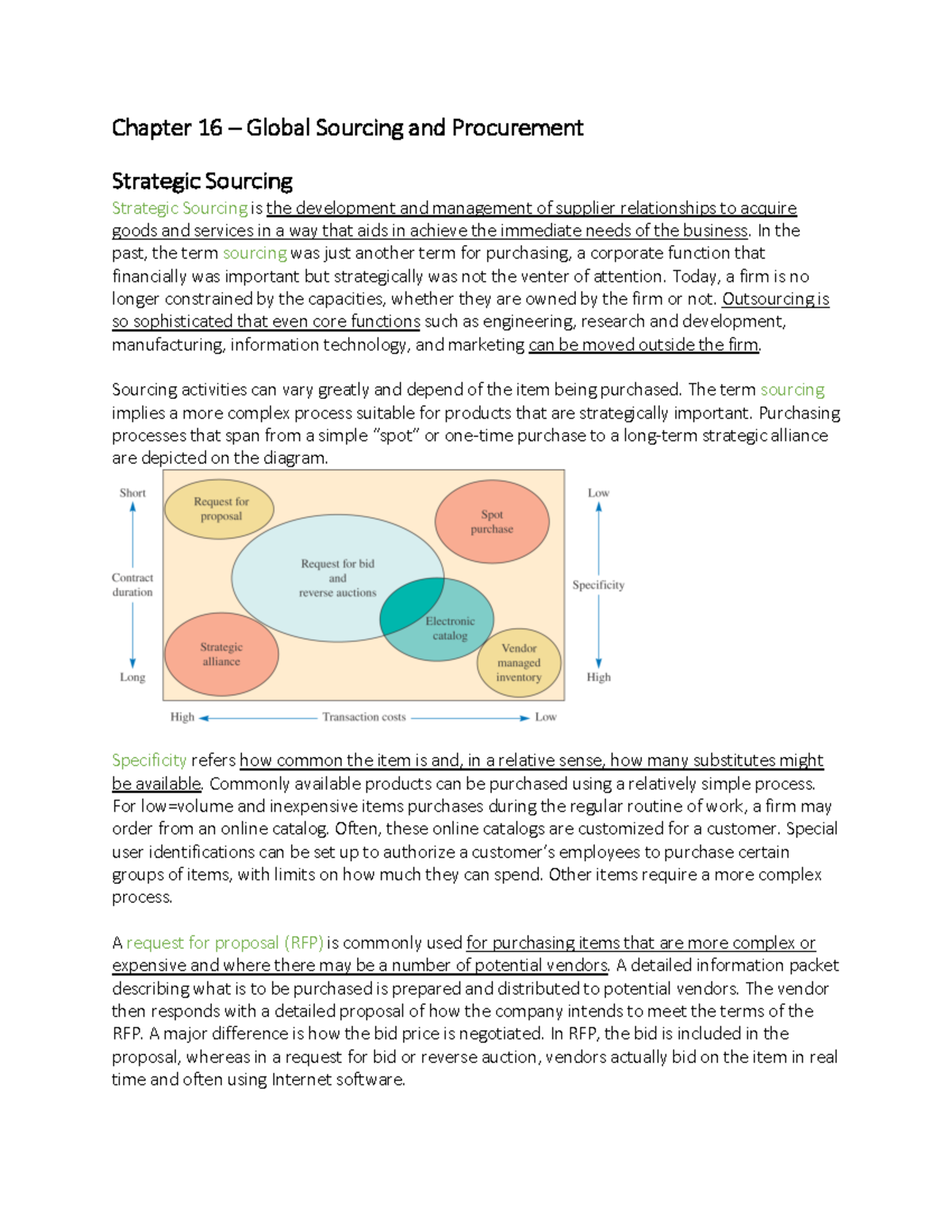 Midterm 2 Review - Summary Foundations of Operations Management ...