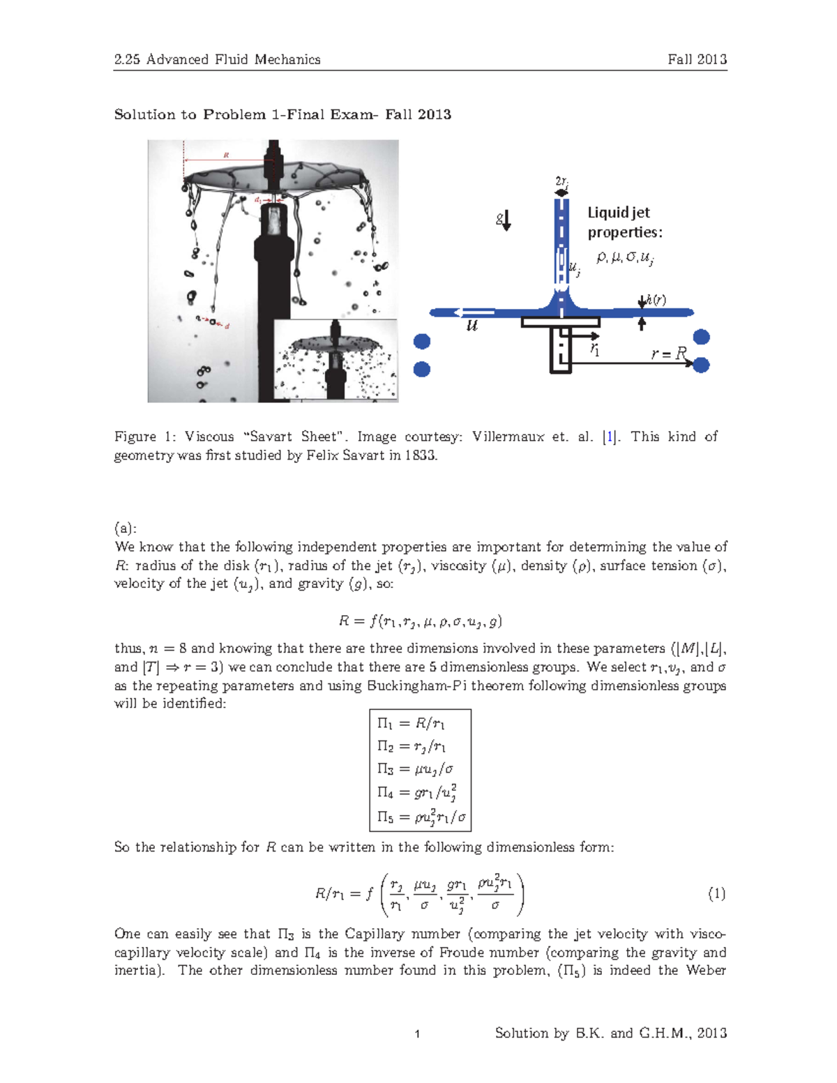 Advanced Fluid Dynamics (practice) MIT2 25F13 Sol Final Exam - 2 ...