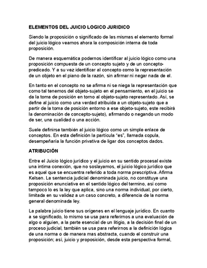 Lógica Jurídica 1 - Hdjdjf - 1 Frase que mejor ejemplifica el principio ...