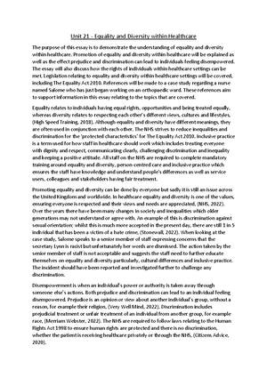 A timetable approach to planning an assignment - Unit 3: Preparing a ...