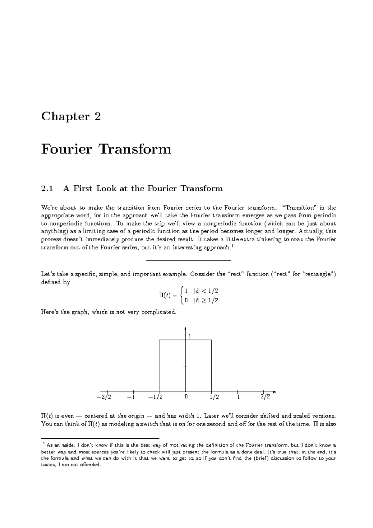 Fourier Transform Theory and Applications - Motivation and Leadership - Studocu