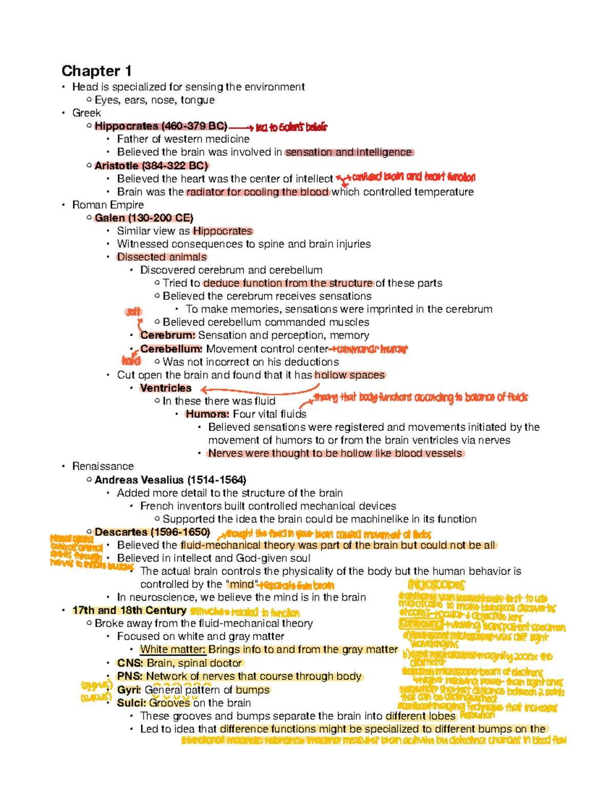 Test 1 Bio Lecture Notes/Study Guide - BIO 302 - UKY - Studocu