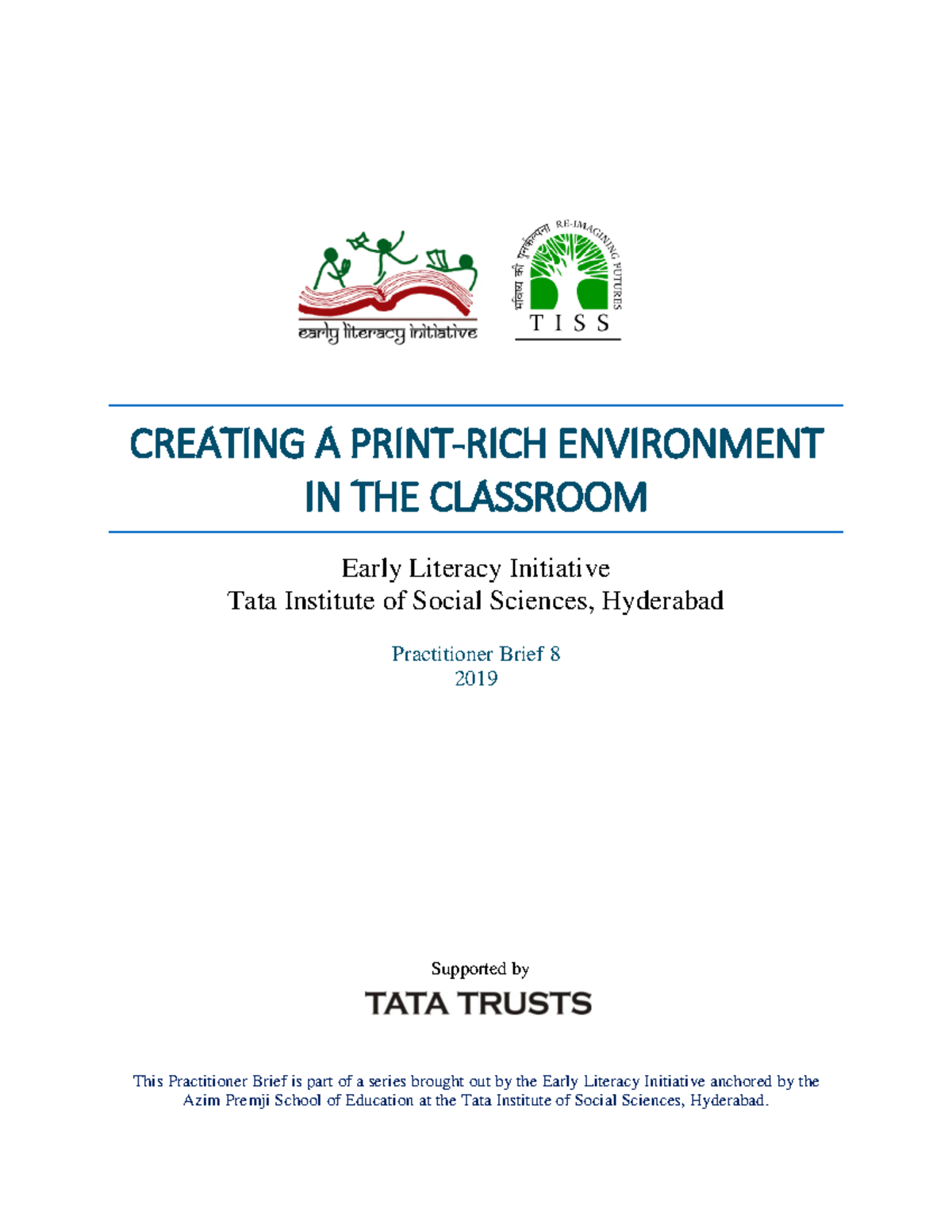 ELI Practioner Brief 8 Print-rich-Environment-in-Classroom-1 - CREATING ...