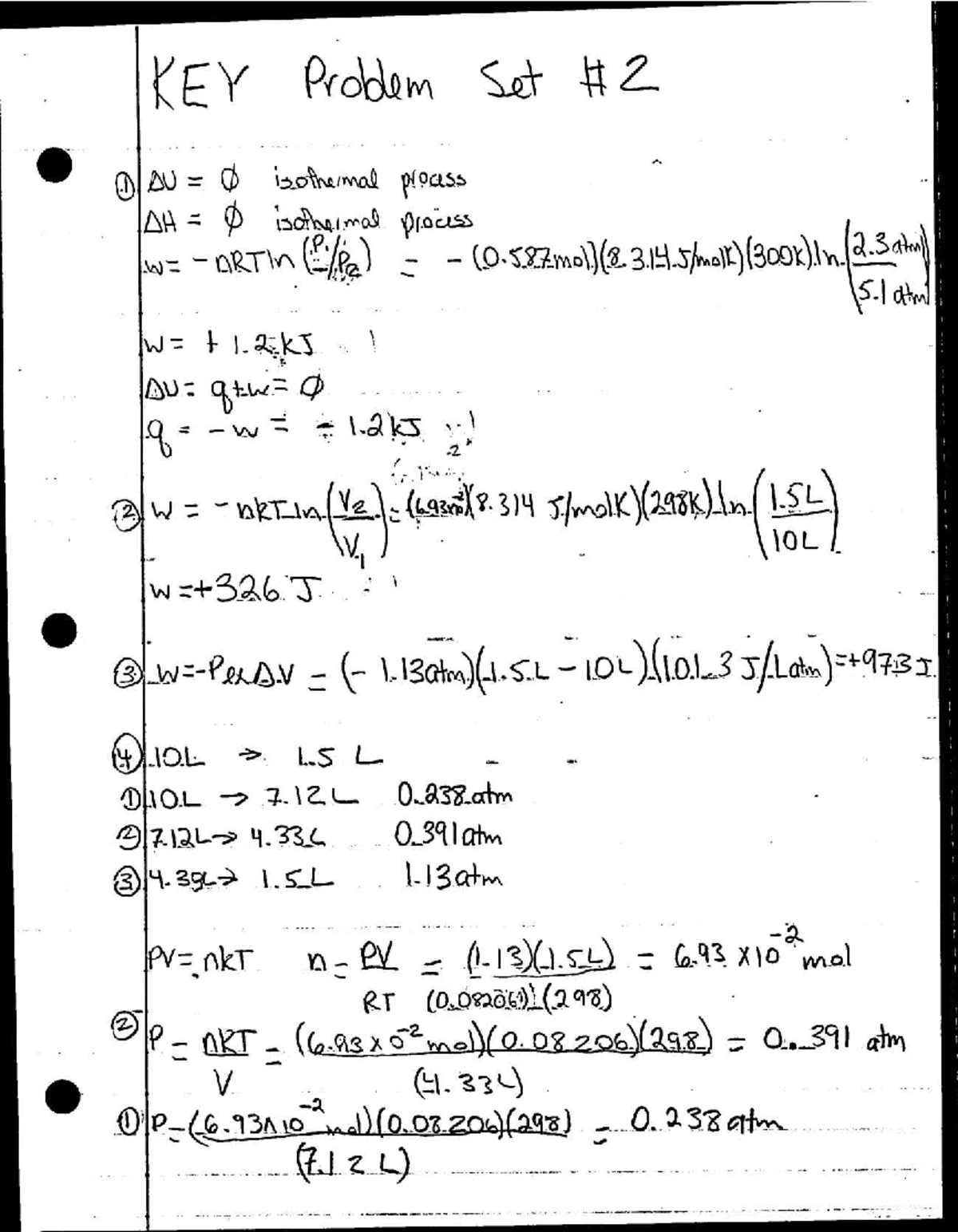 Problem Set #2 Answer Key 2 - 1;EY PfdaDv, AIL = 1..-k f\timo 9c itckt ...
