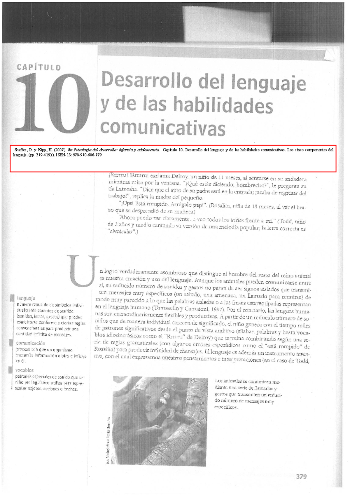 05 Shaffer, D. y Kipp, K. (2007 ). En Psicología del desarrollo ...